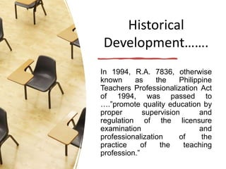 THE TEACHING PROFESSION.pptx