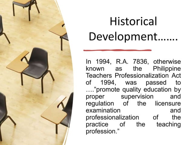 THE TEACHING PROFESSION.pptx | Professional School | Postgraduate Education