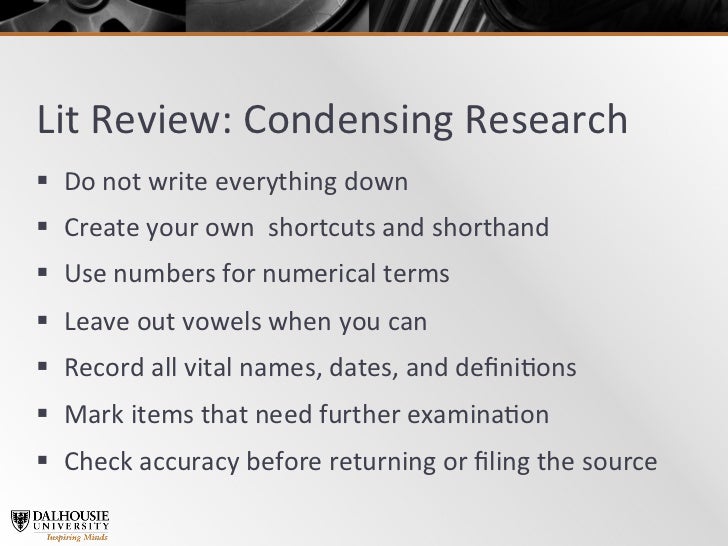The technical writing process