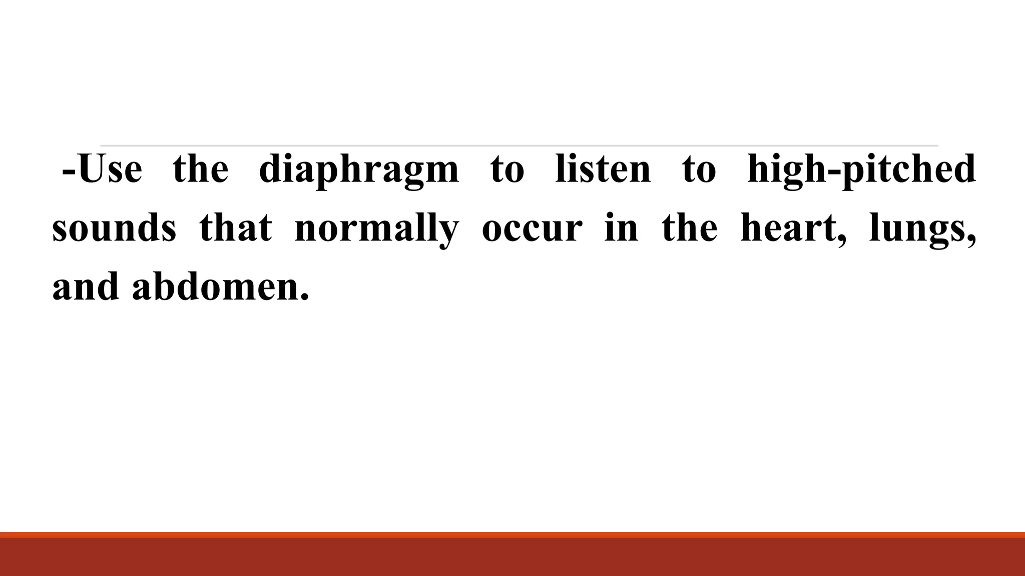 The techniques of physical examination | PPTX