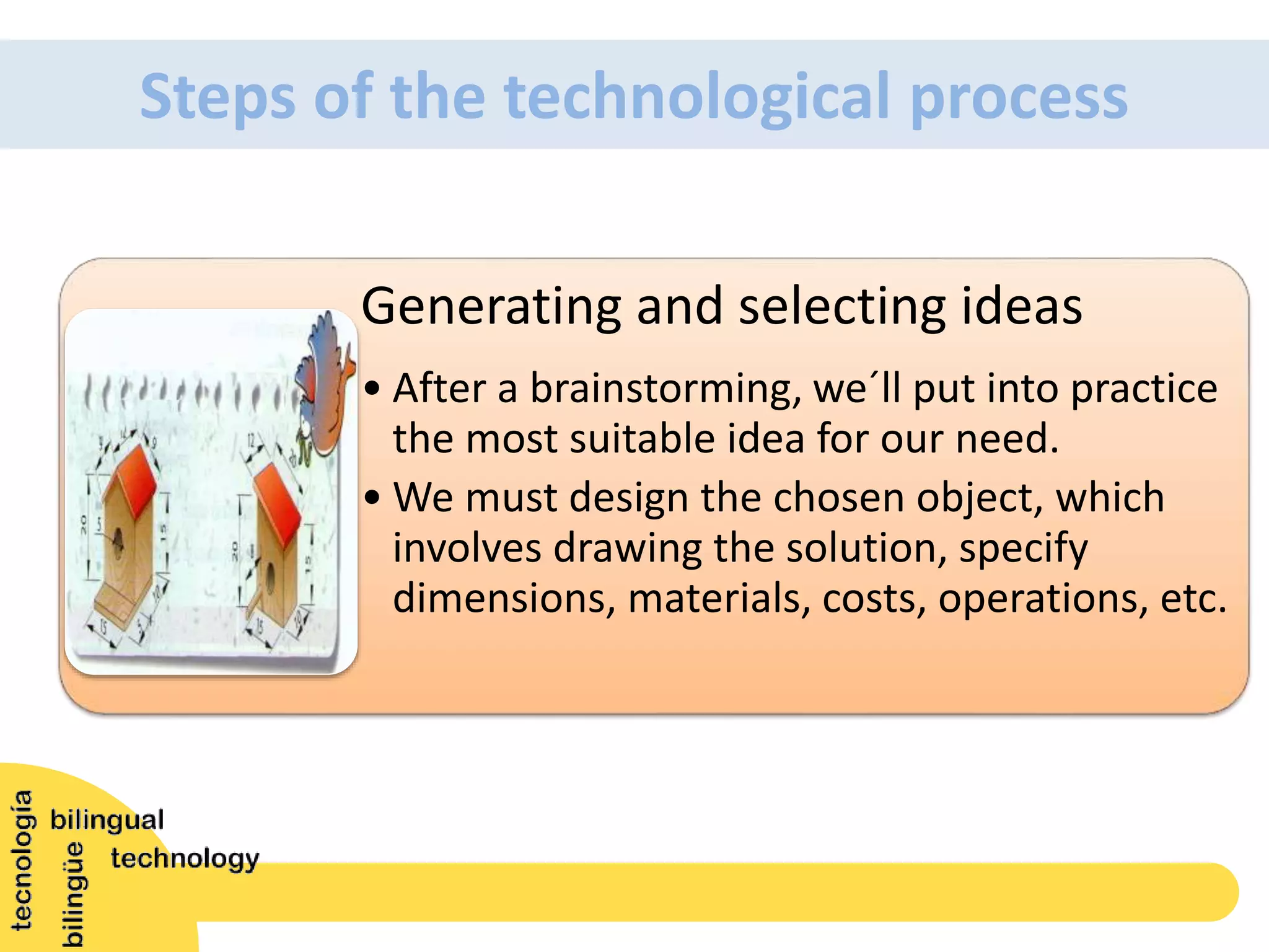 The technological process | PPTX