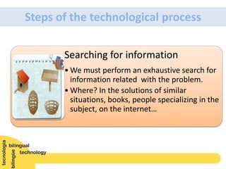 The technological process | PPTX