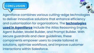 Here is the core technologies of Agentforce | PDF