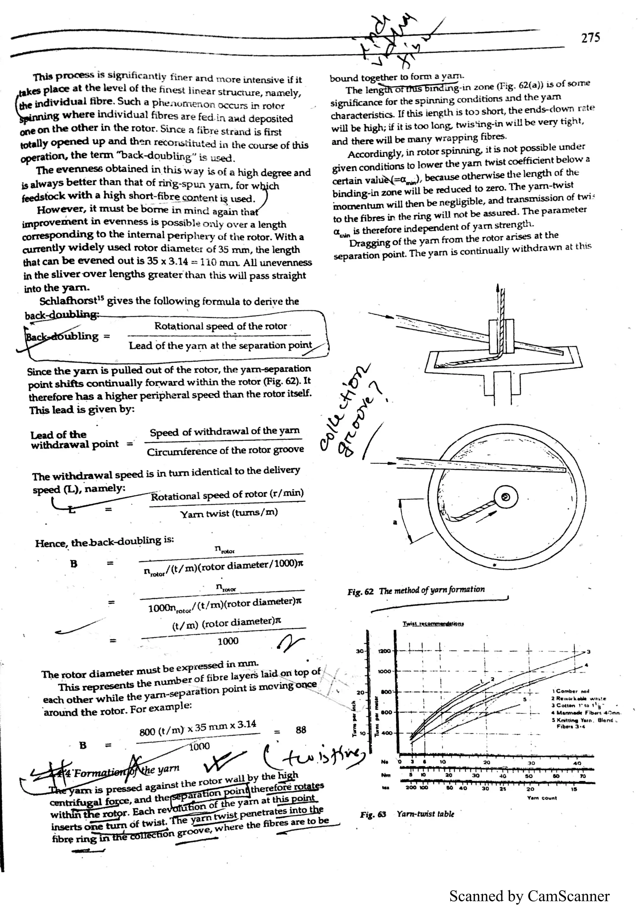 The technology of short staple spinning volume vi by w.klein | PDF
