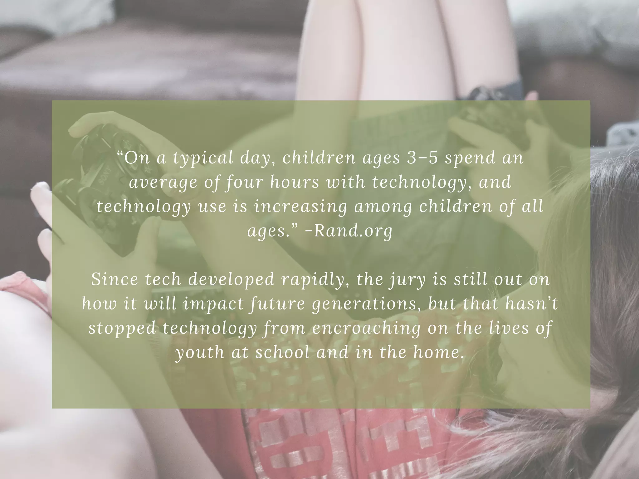 The Technology Taboo: How Does Technology Fit Into Early Childhood Education | PDF