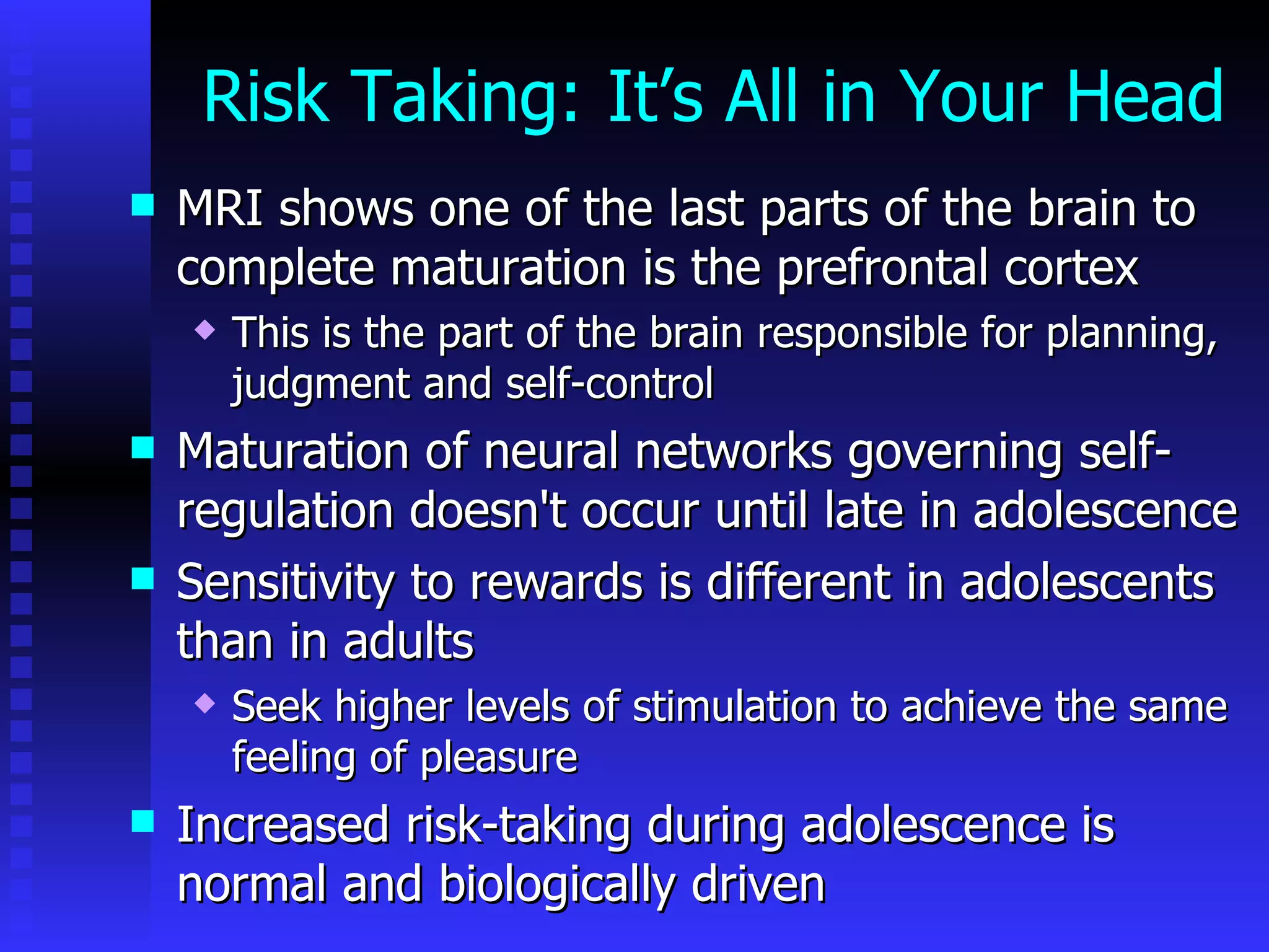 The Teenage Brain | PPT