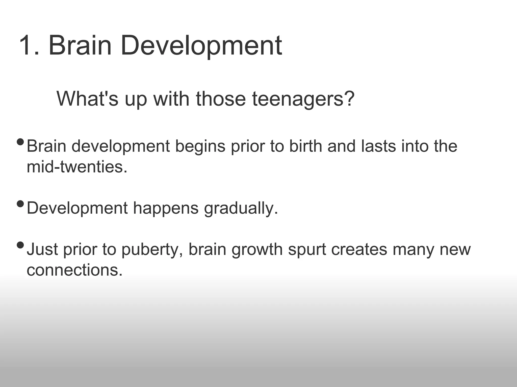 The Teenage Brain | PDF