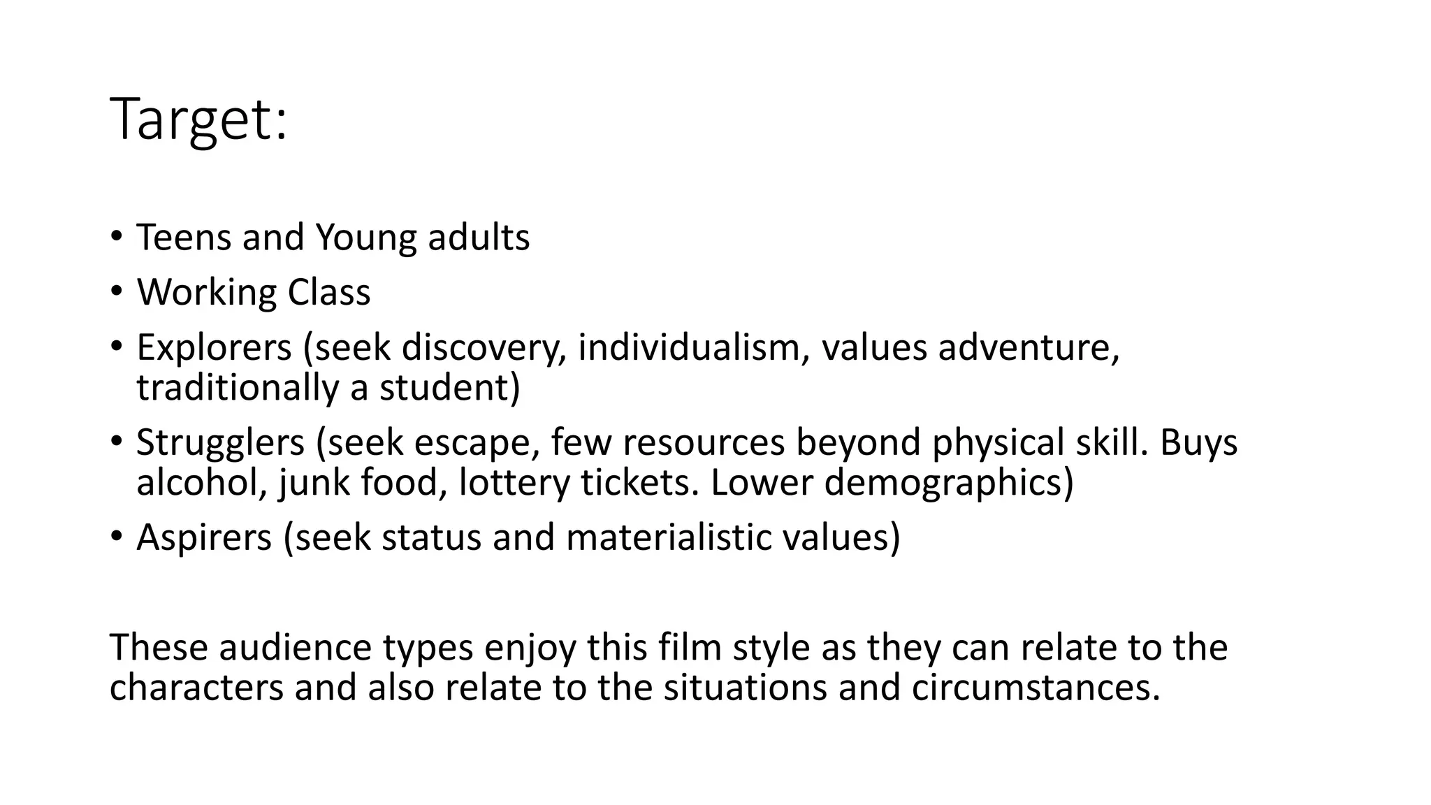 The teen film genre | PPTX