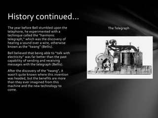 The telephone fys project | PPTX