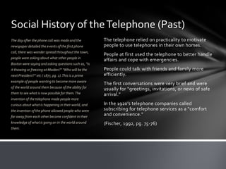 The telephone fys project | PPTX