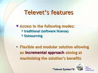 The Televet System®Ipi | PPT