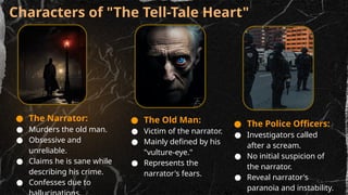 The Tell-Tale Heart by Edgar Allan Poe ( Teacher's Day 2024) | PPT