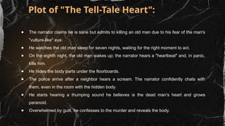 The Tell-Tale Heart by Edgar Allan Poe ( Teacher's Day 2024) | PPTX