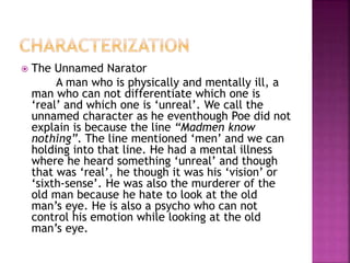 The Tell Tale Heart Analysis | PPTX