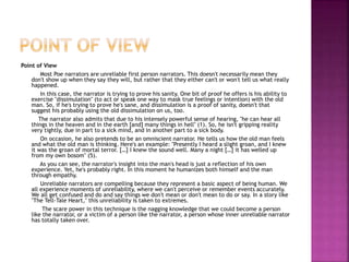 The Tell Tale Heart Analysis | PPTX
