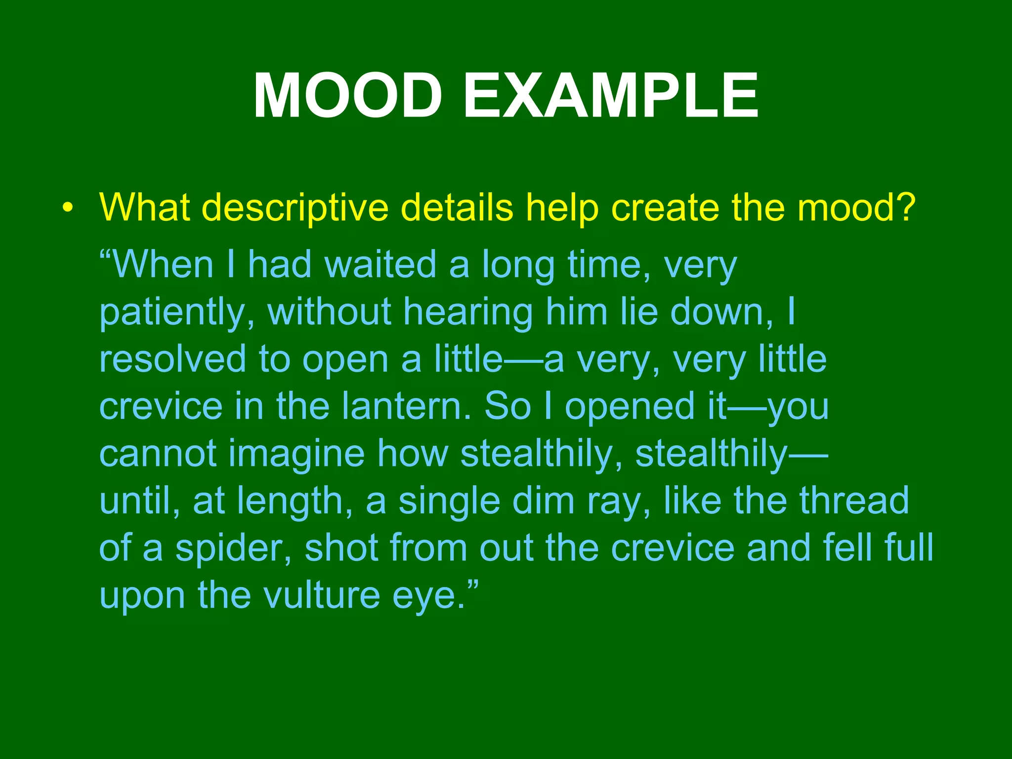 The tell tale_heart_powerpoint | PPTX