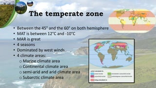 The temperate zone | PPTX