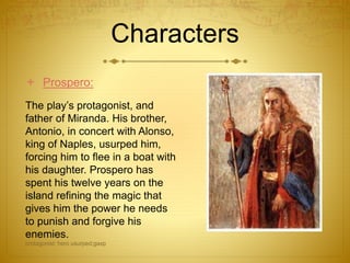 The tempest English literature | PPTX
