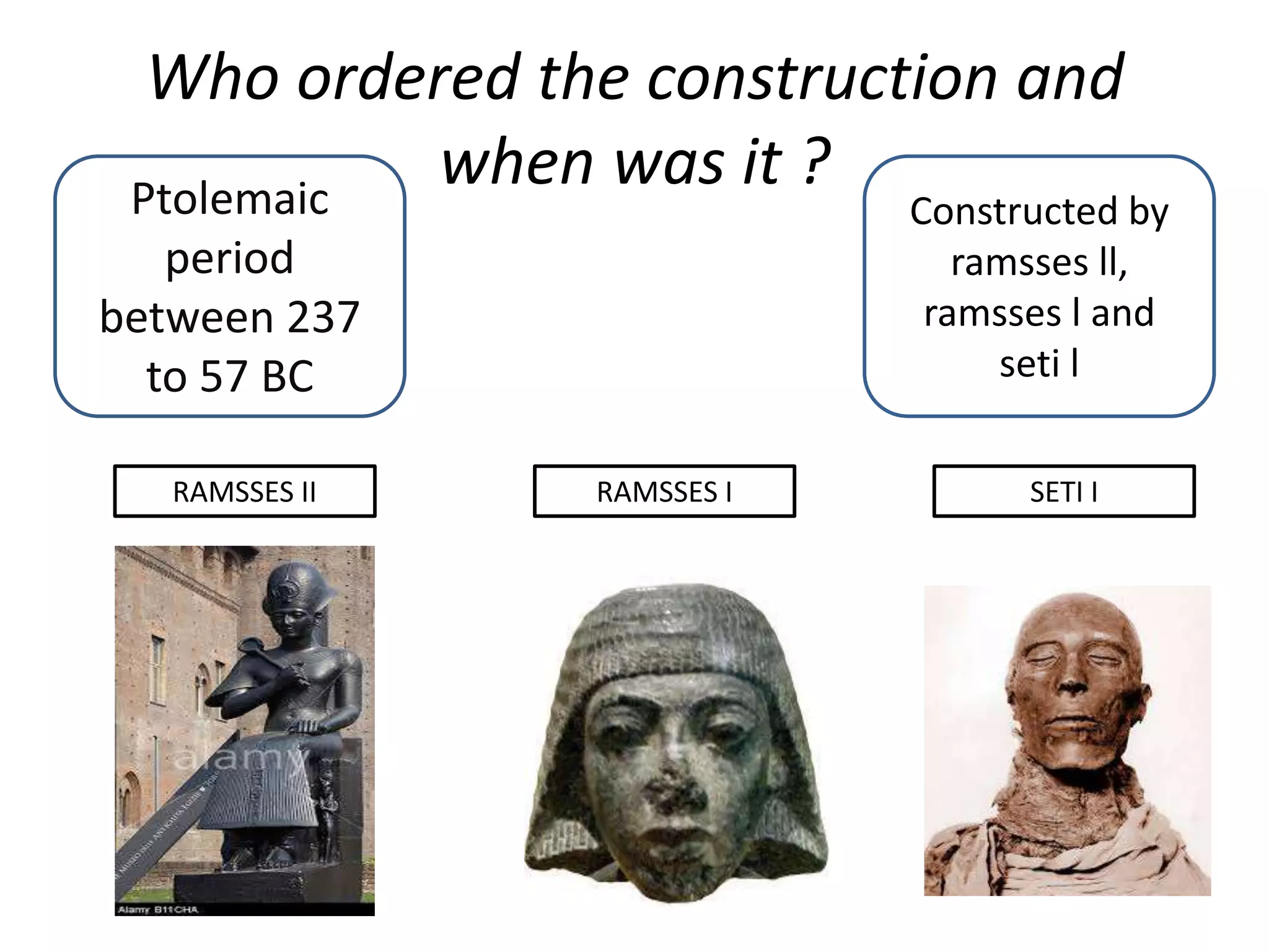 The temple of edfu, nadia, miguel and kristina | PPTX