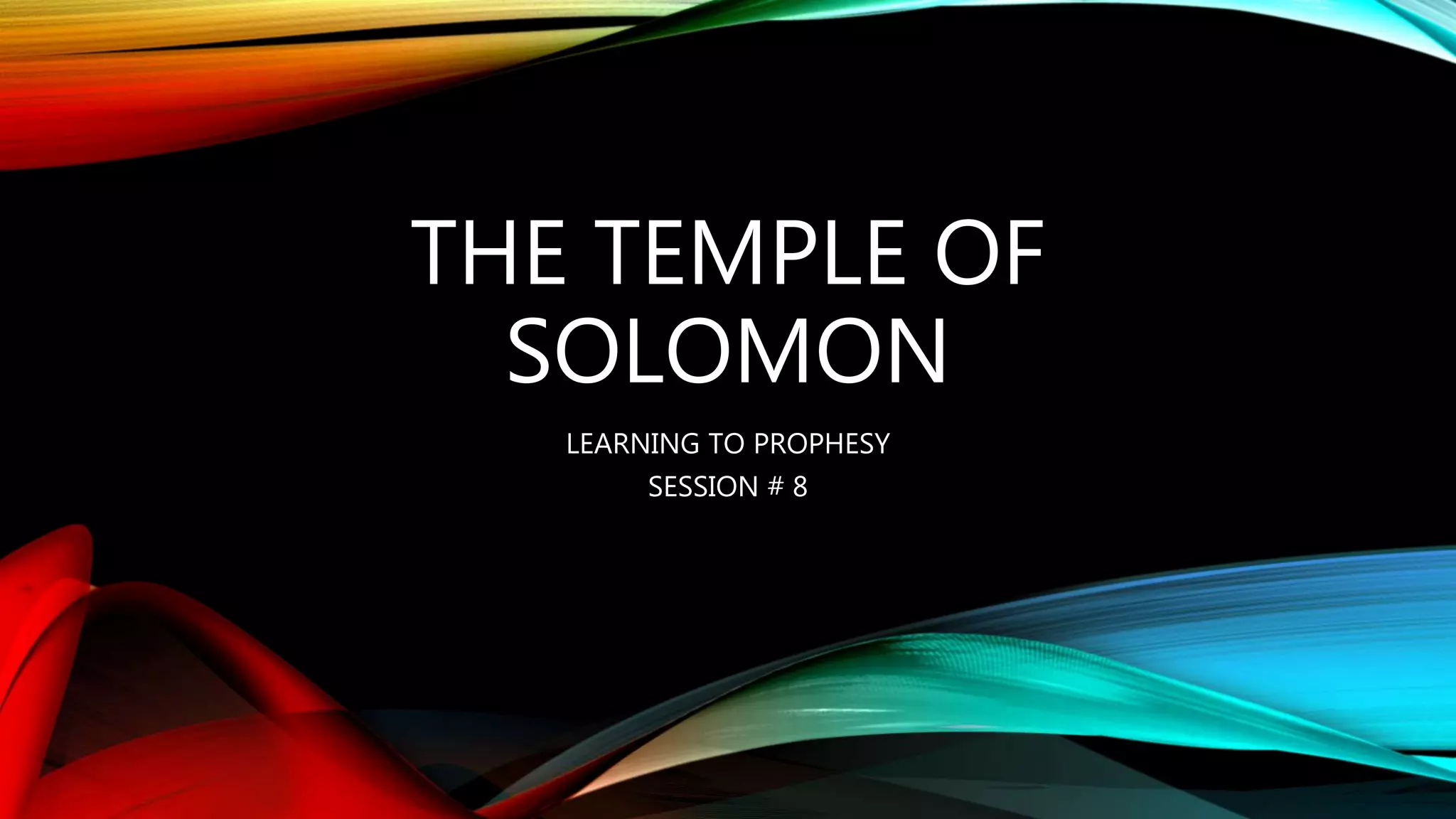 The Temple of Solomon | PPTX