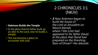 The Temple of Solomon | PPTX
