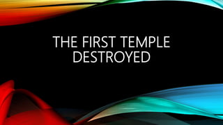 The Temple of Solomon | PPTX