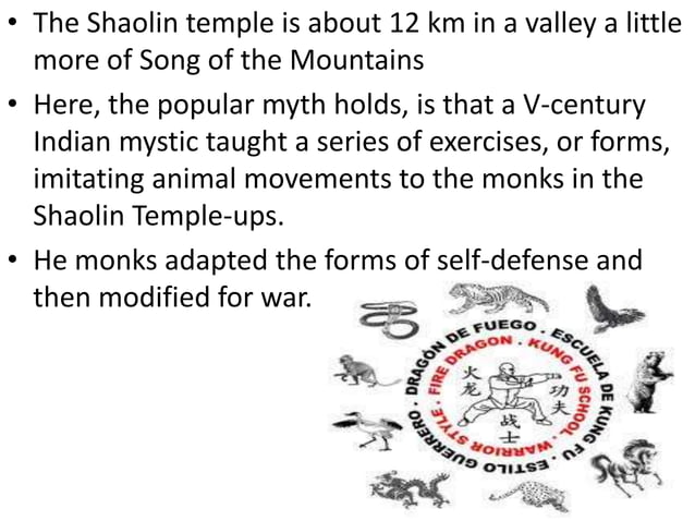 The temple shaolin | PPT