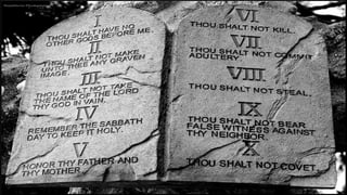 Introduction to the Ten Commandments (English/Chinese) | PPTX