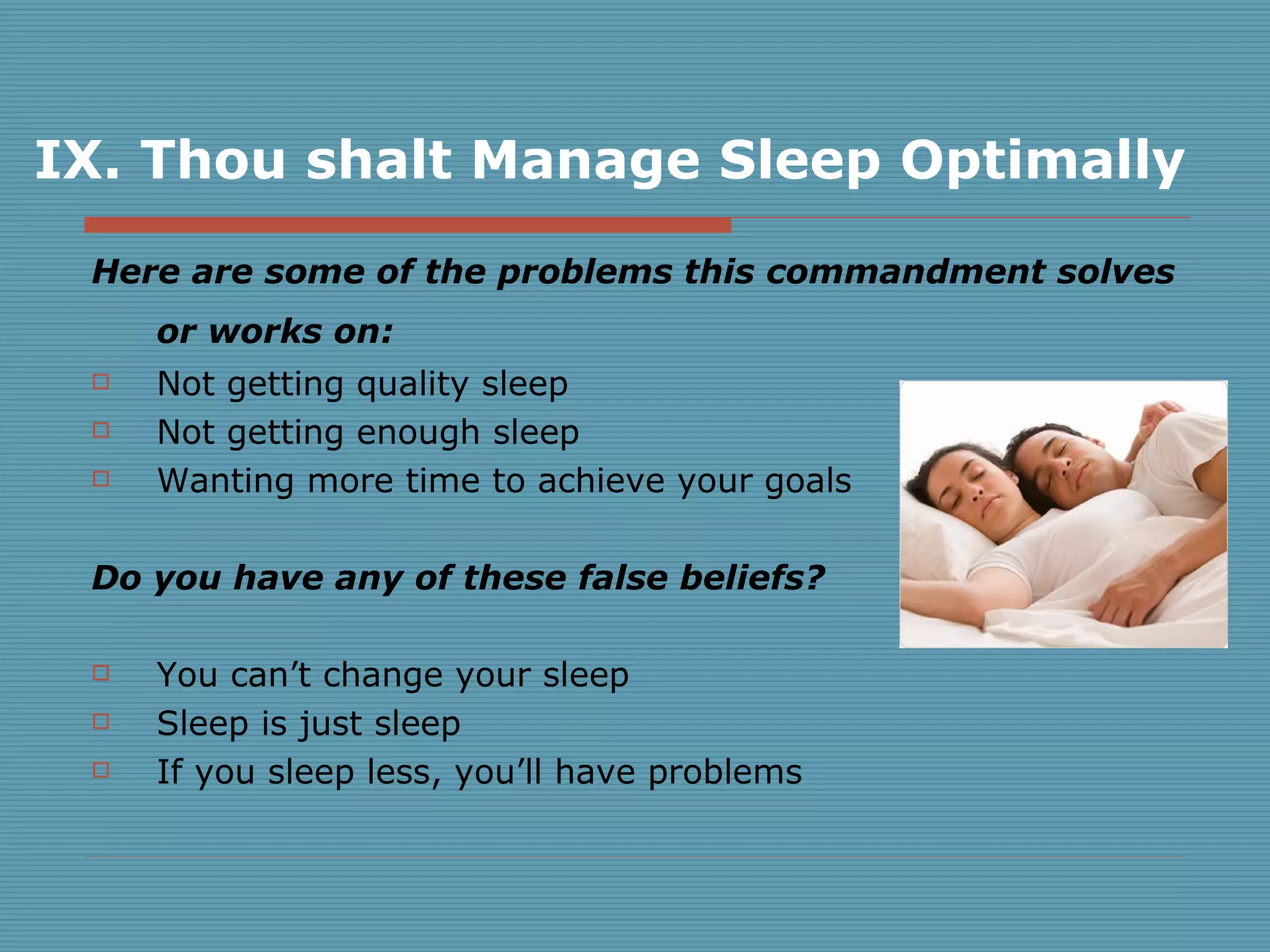 The Ten Commandments of Discipline | PPT