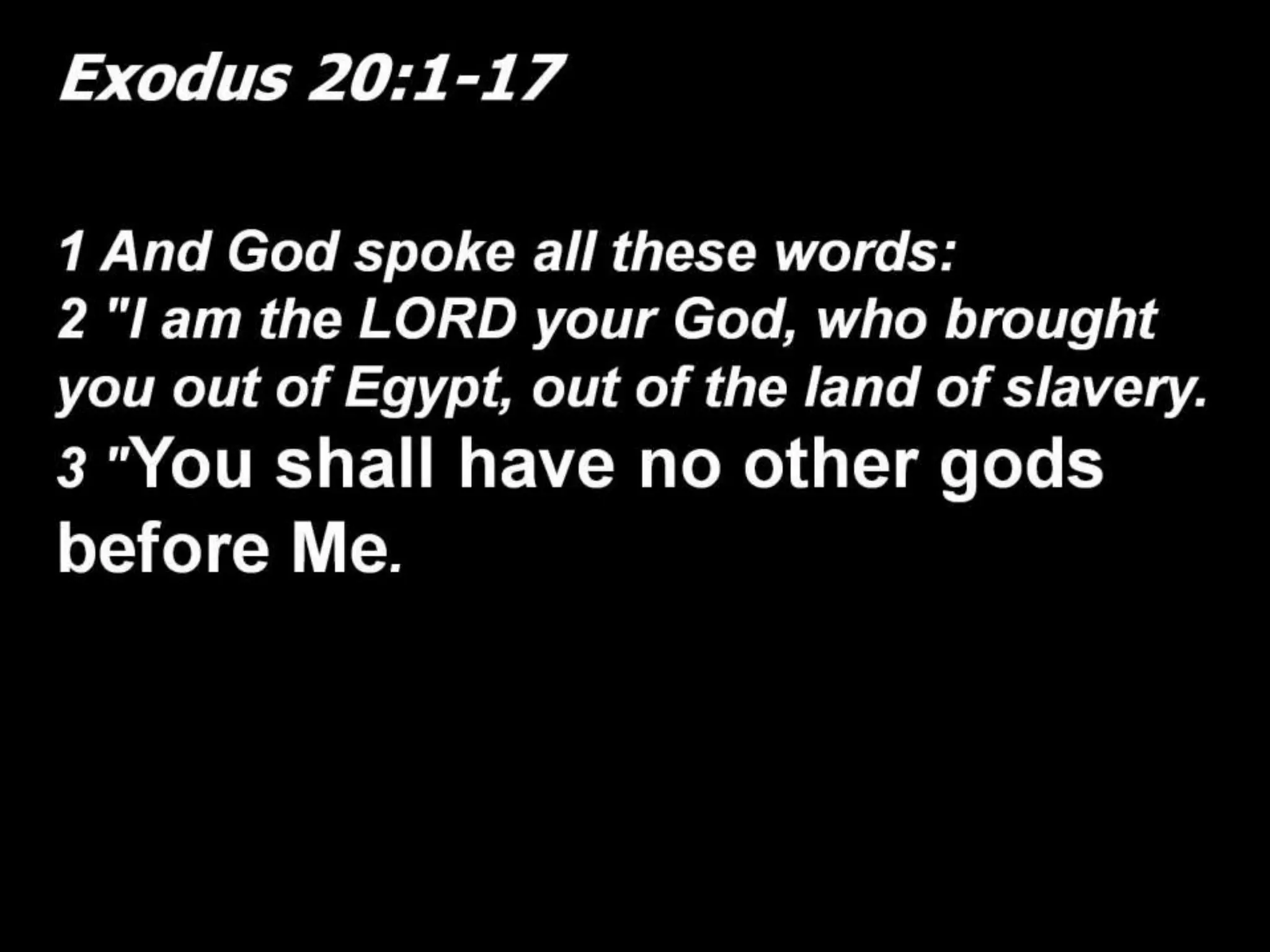 The Ten Commandments | PDF