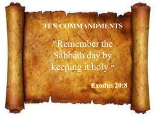 Thetencommandmentsandthewordsofjesus 140322193614-phpapp02 | PPT