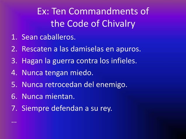 The Ten Commandments of ... | PPTX