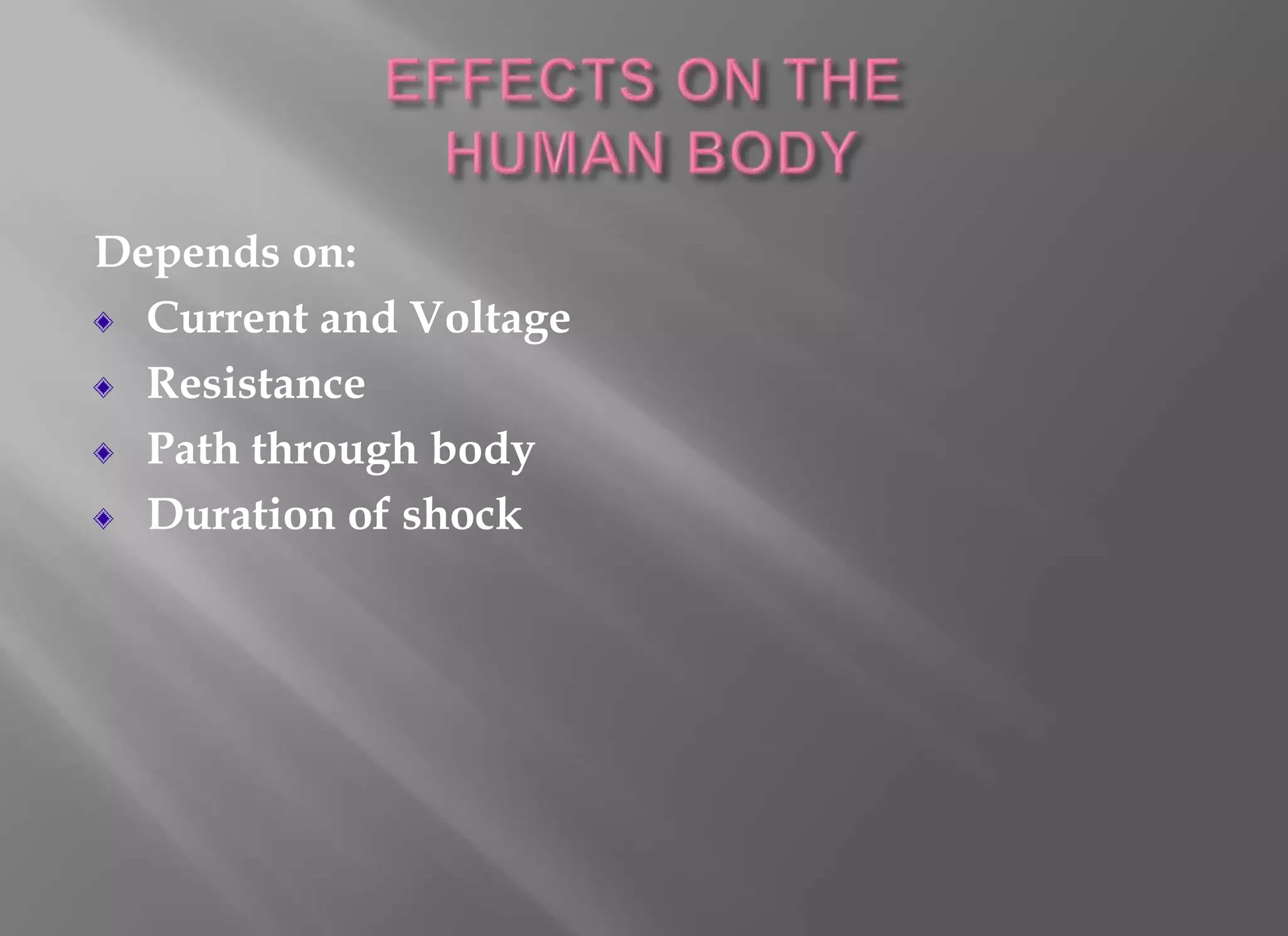 The ten commandments of electrical safety | PPTX