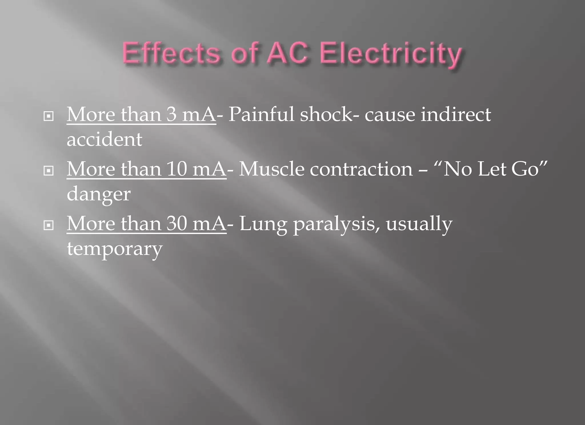 The ten commandments of electrical safety | PPTX
