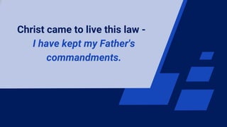 Slideshow: The Ten Commandments Of God Part 3 | PPT