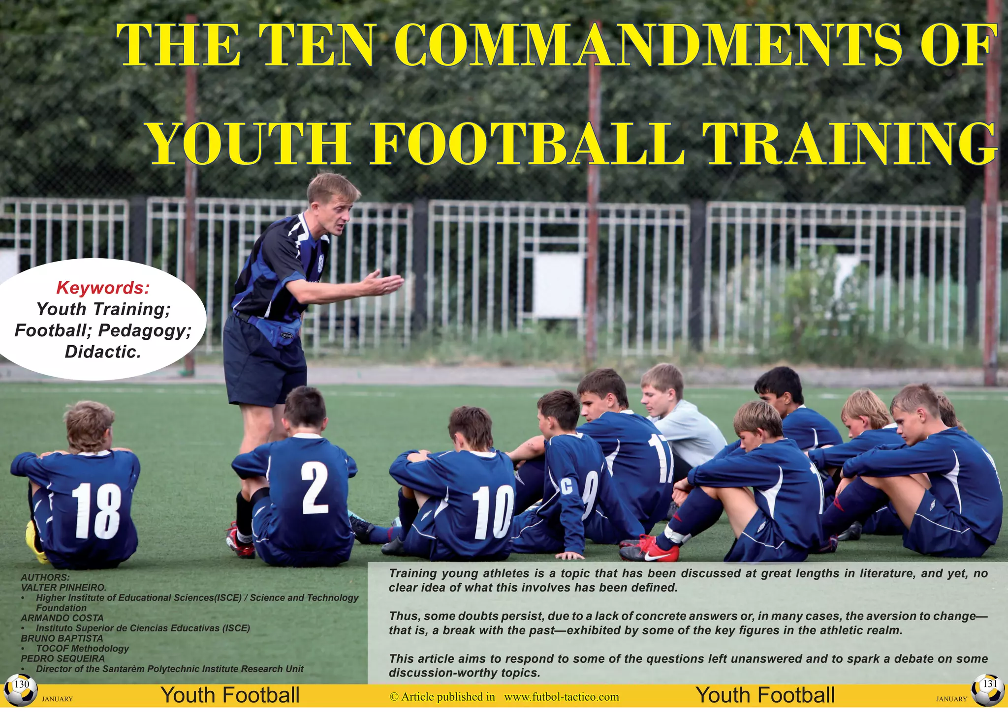 The ten commandments_of_youth_football_training | PDF