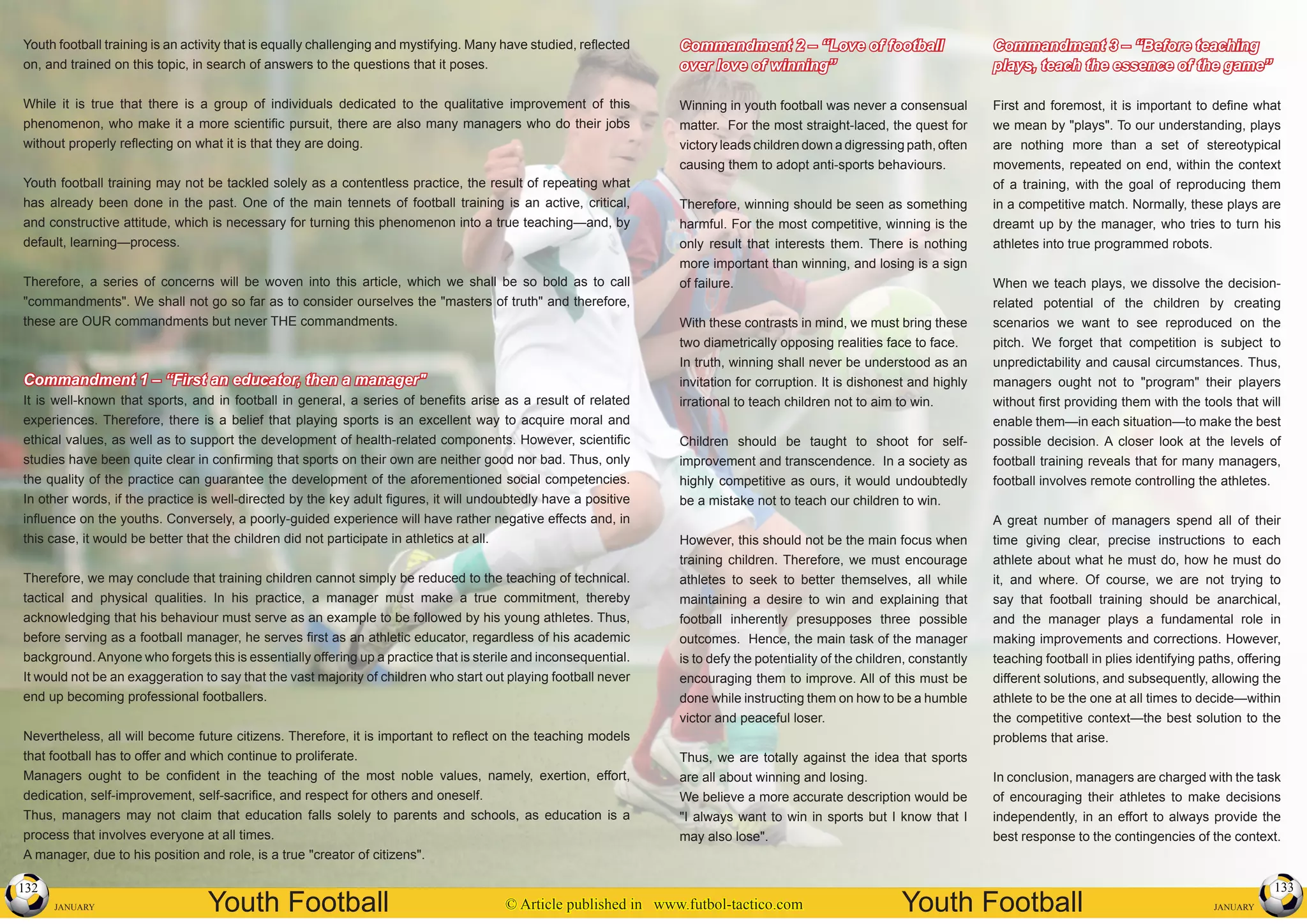 The ten commandments_of_youth_football_training | PDF