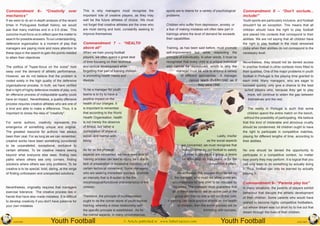 The ten commandments_of_youth_football_training | PDF