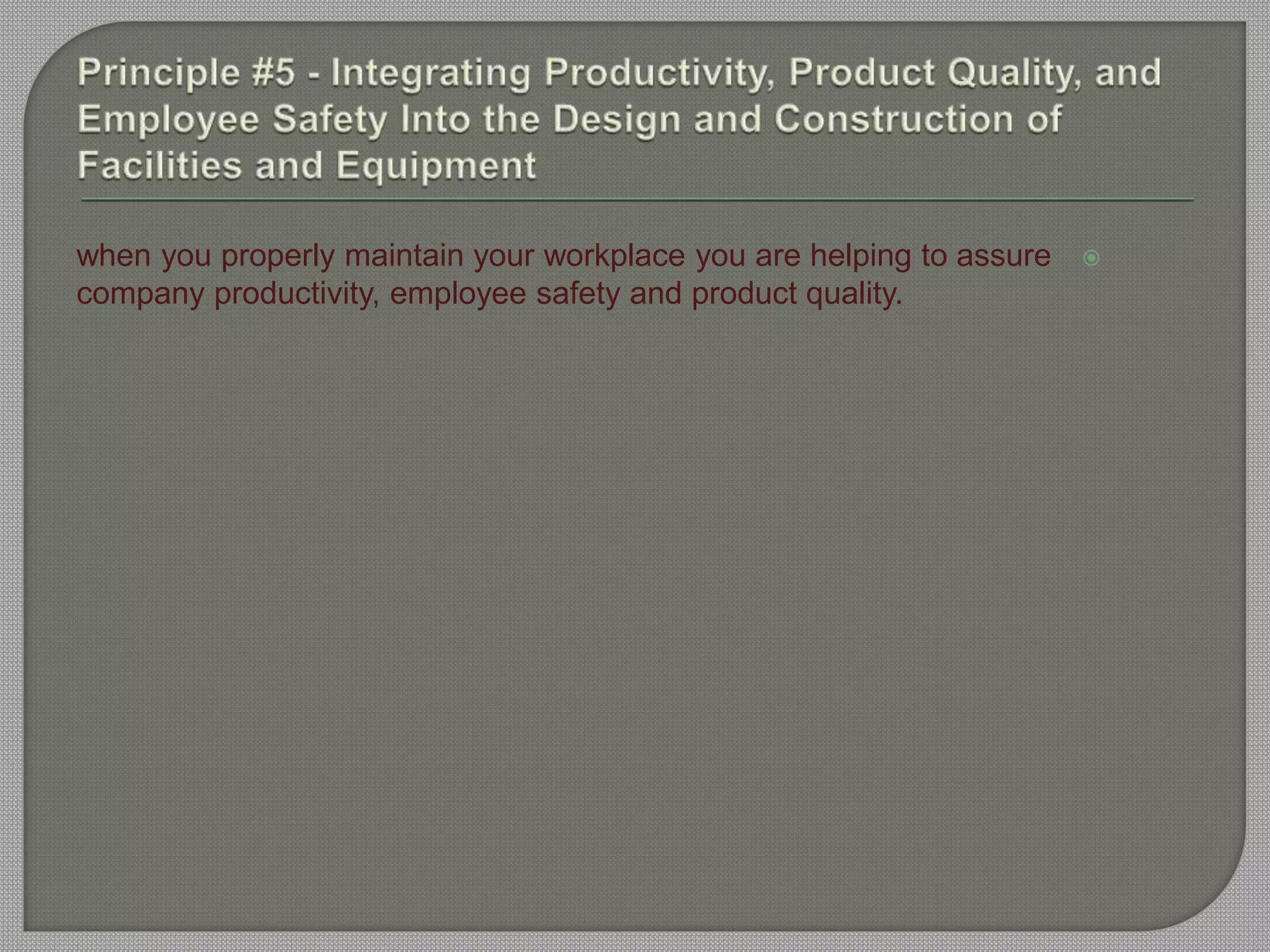 The ten principles of gmp | PPTX