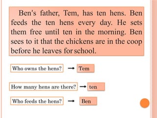 The Tenth Hen new, a story with so many activities | PPTX