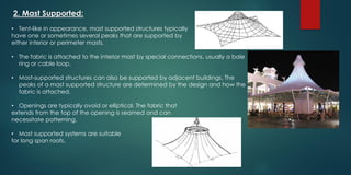 The tents structure system | PDF