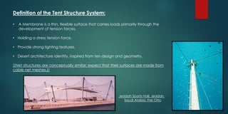 The tents structure system | PDF