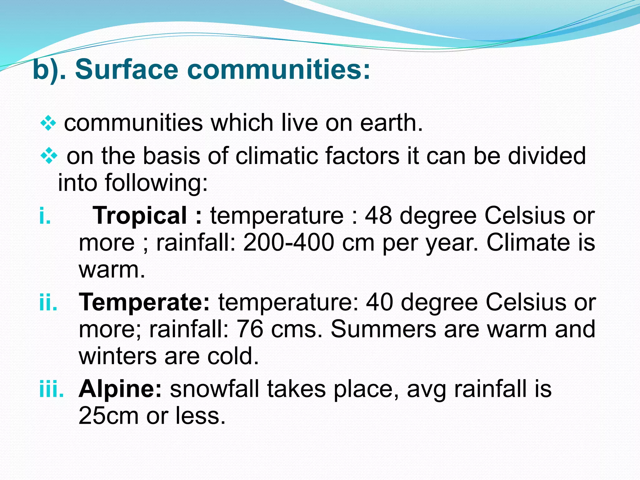 The terrestrial habitat | PPTX