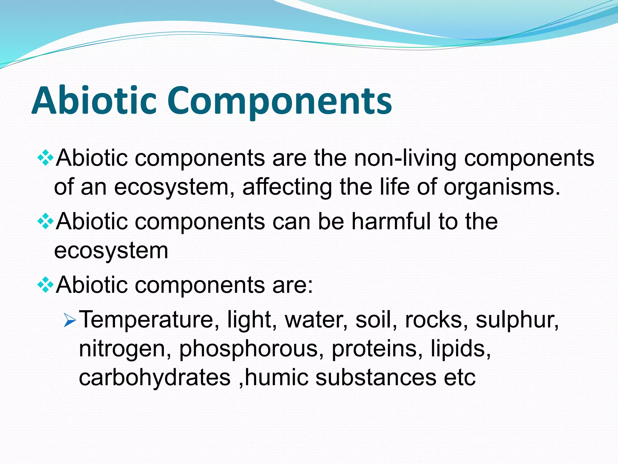The terrestrial habitat | PPTX