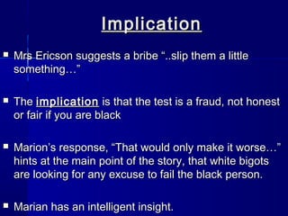 The test angelica gibb | PPT