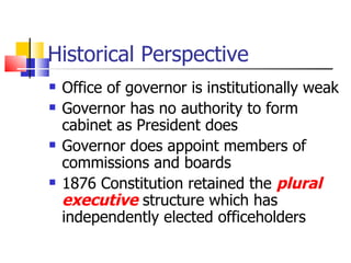 The Texas Executive | PPT