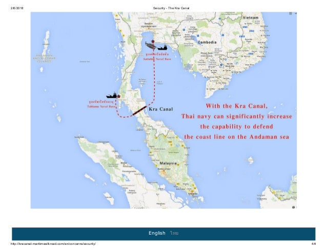 The Thai Canal-Kra Canal -Kra Isthmus Canal Collection
