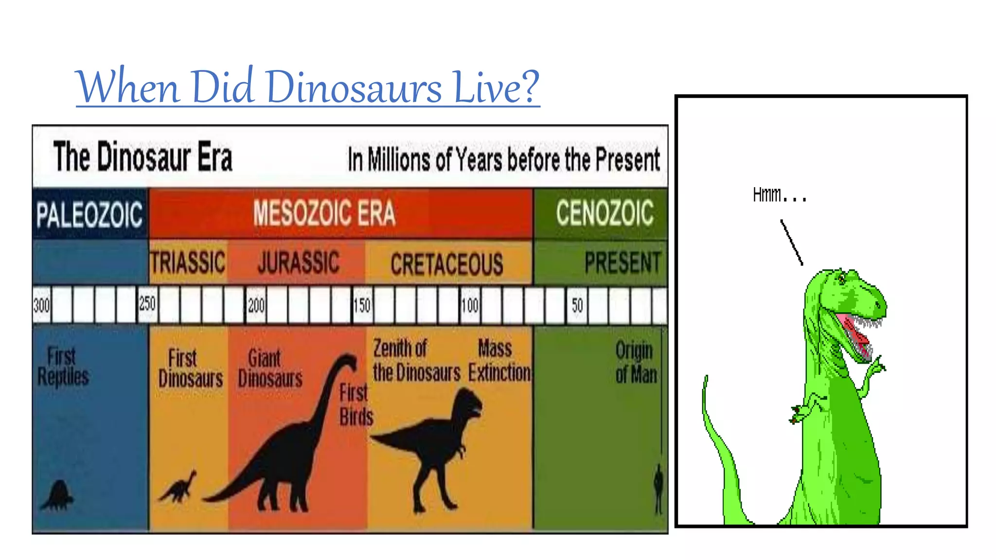 The theories of dinosaur extinction | PPTX