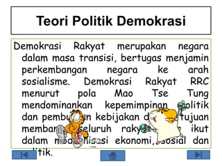 Teori Politik Moderen | PPTX