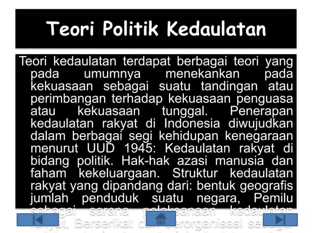 Teori Politik Moderen | PPT
